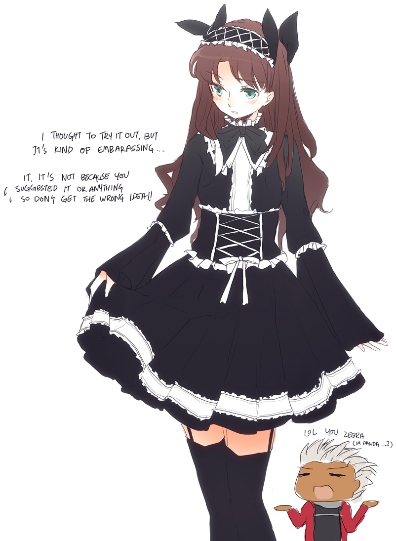 The Big Imageboard Tbib Archer Black Legwear Blue Eyes Blush Brown