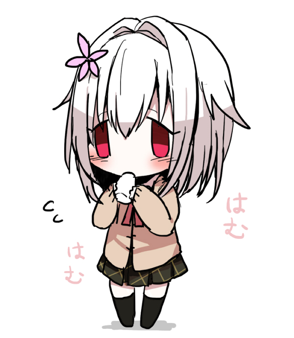 The Big ImageBoard (TBIB) - 1boy androgynous blush chibi erubo flower ...