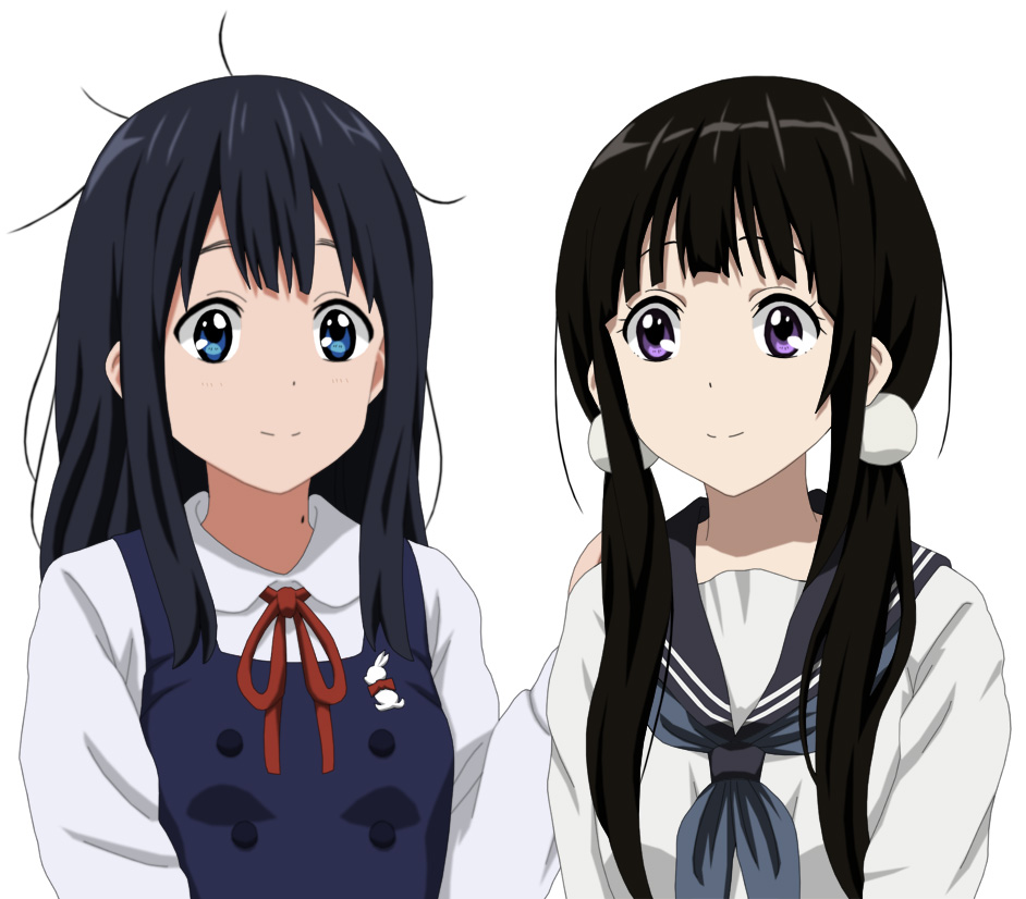 The Big Imageboard Tbib Alternate Hairstyle Black Hair Blue Eyes