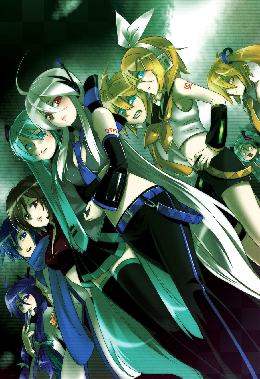 The Big ImageBoard (TBIB) - 3boys 6+girls akita neru brother and sister ...