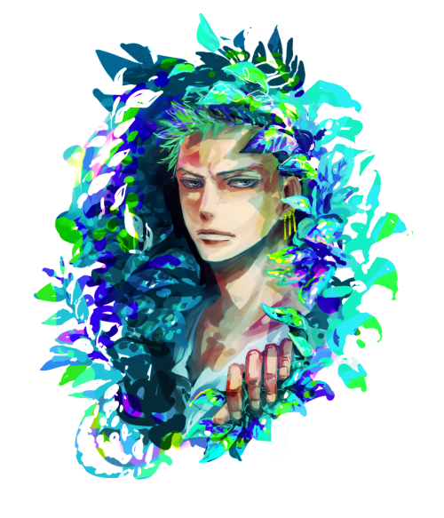 The Big ImageBoard (TBIB) - 1boy green hair male male focus one piece roronoa zoro solo | 3038907