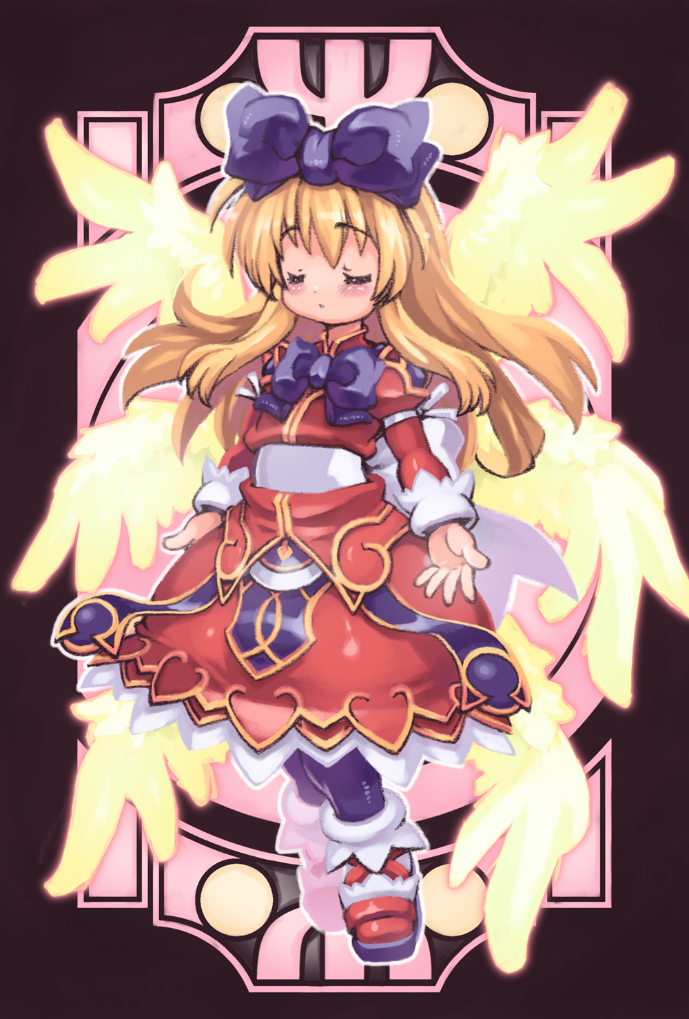 The Big Imageboard Tbib Angel Wings Aruma Shinrabanshou Blonde