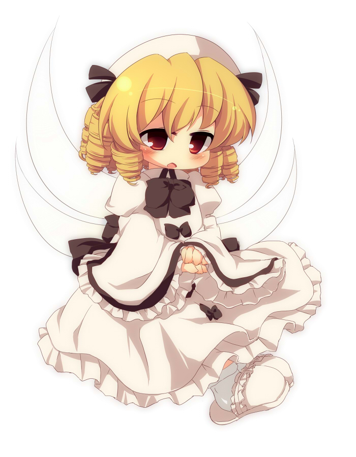 The Big ImageBoard (TBIB) - 1girl bad id bad pixiv id blonde hair blush ...