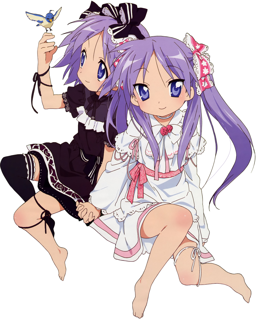 The Big Imageboard Tbib 2girls Full Body Hiiragi Kagami Hiiragi