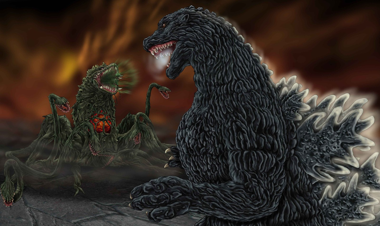 The Big ImageBoard (TBIB) - biollante daikaiju dinosaur epic giant ...