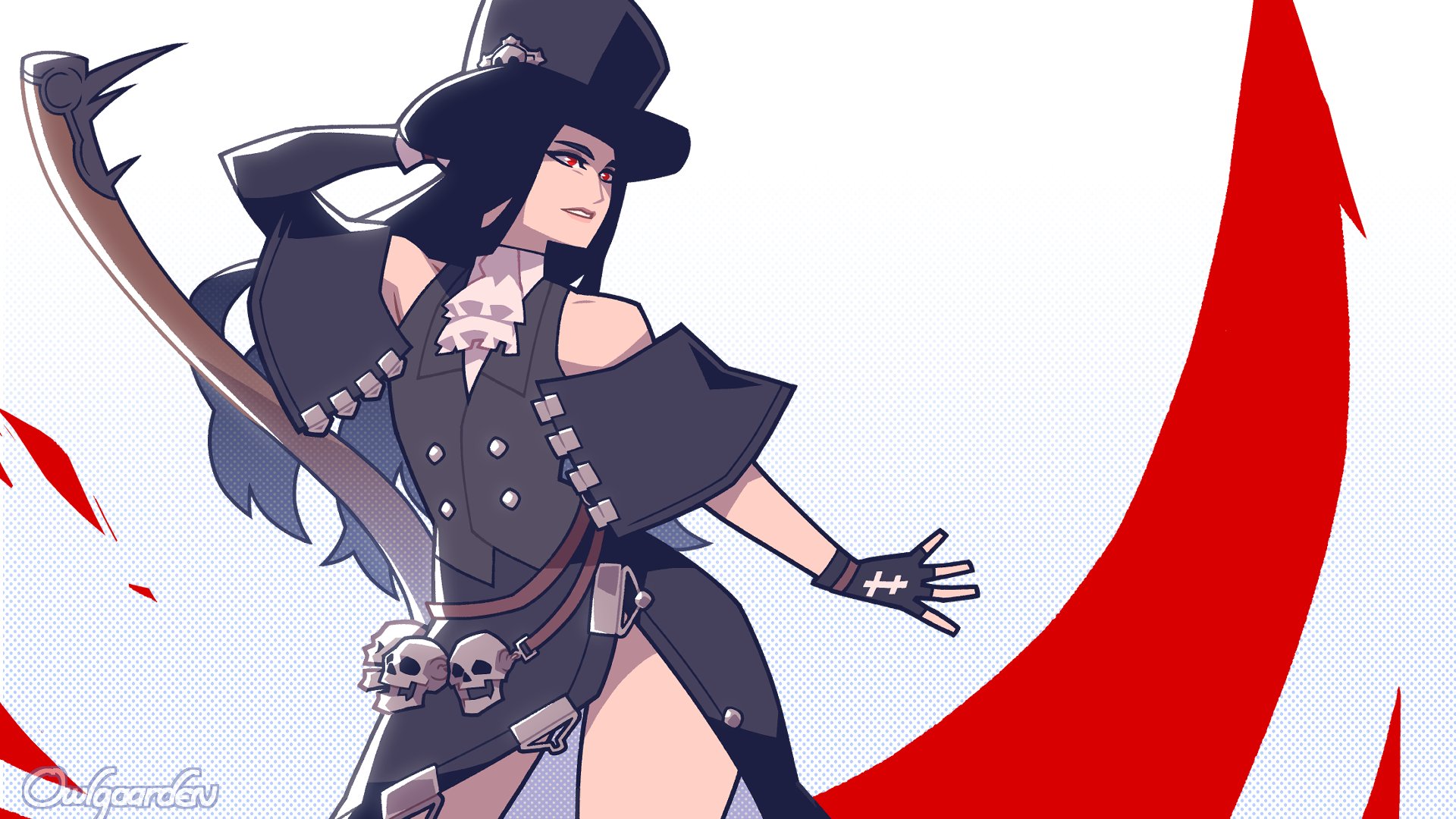 The Big ImageBoard (TBIB) - 1other artist name ascot asymmetrical gloves asymmetrical sleeves ...