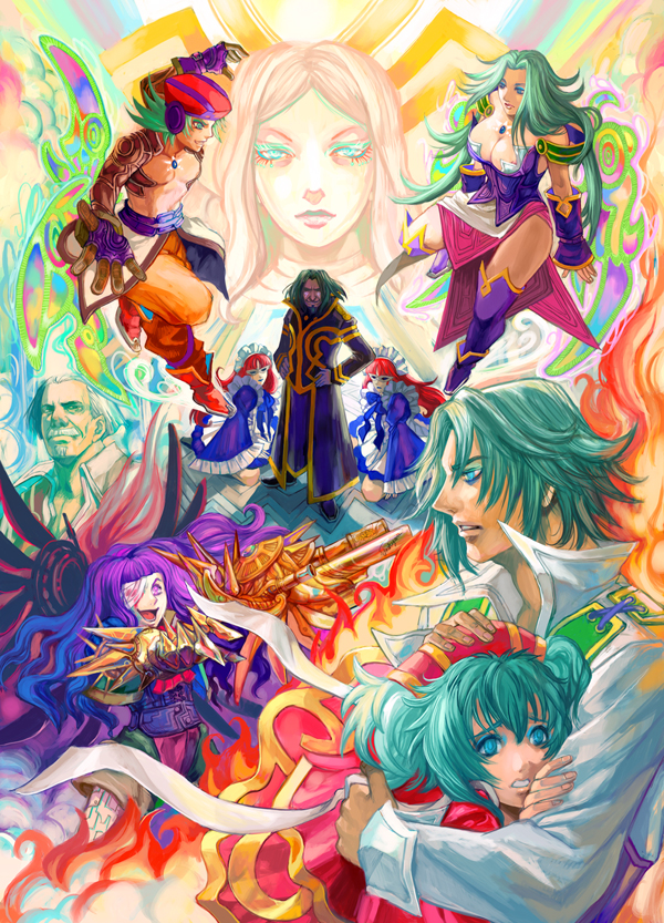 The Big ImageBoard (TBIB) - 4boys 6+girls abs ageha (espgaluda) alice clone (espgaluda ...