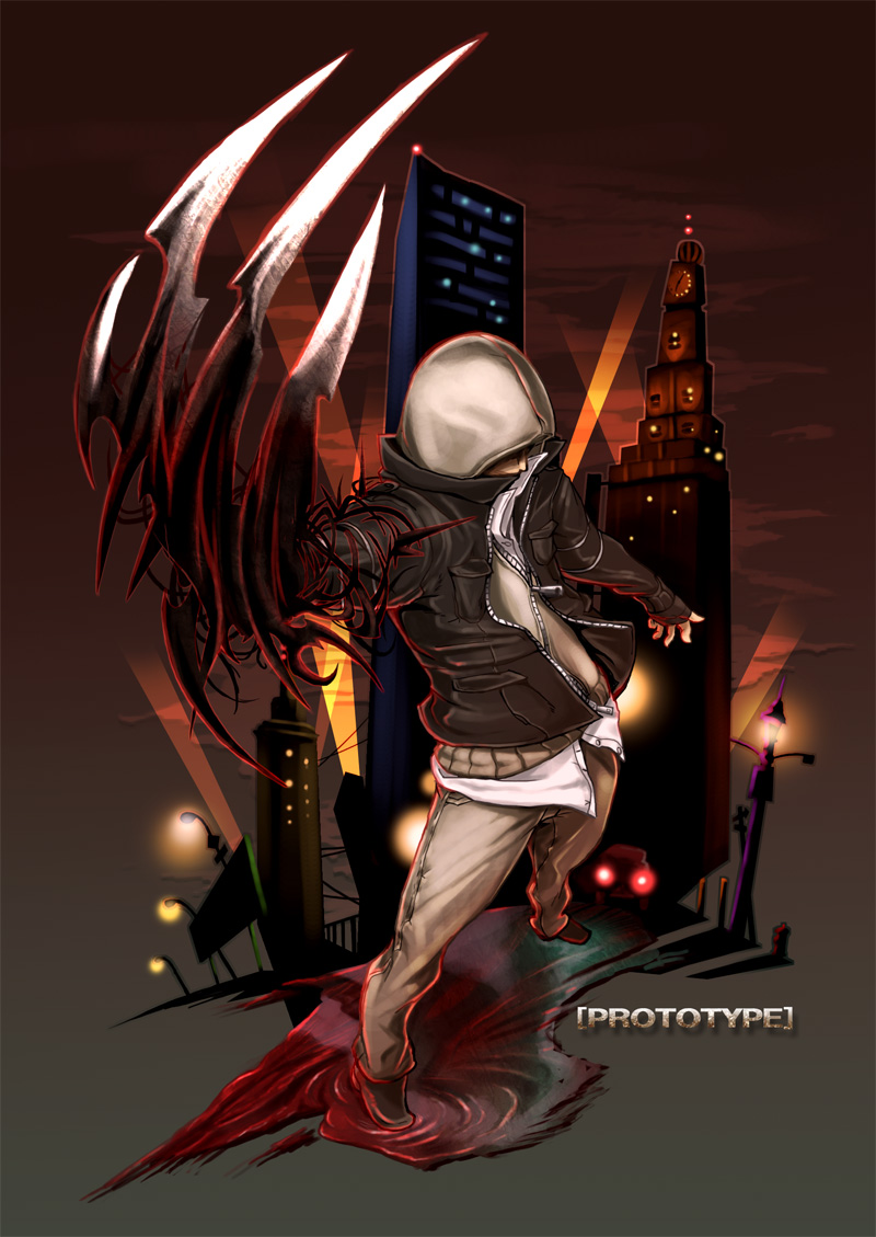 The Big ImageBoard (TBIB) - 1boy activision alex mercer black claws ...