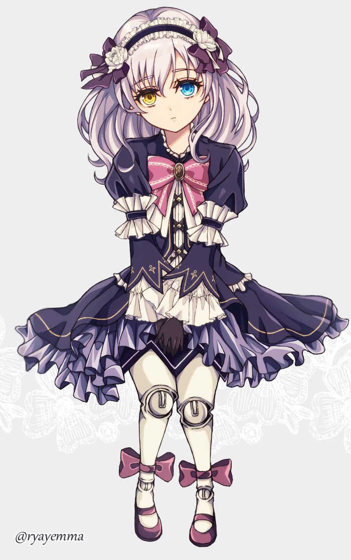 The Big ImageBoard (TBIB) - 1girl artist name black gloves blue eyes bow bowtie doll doll joints ...