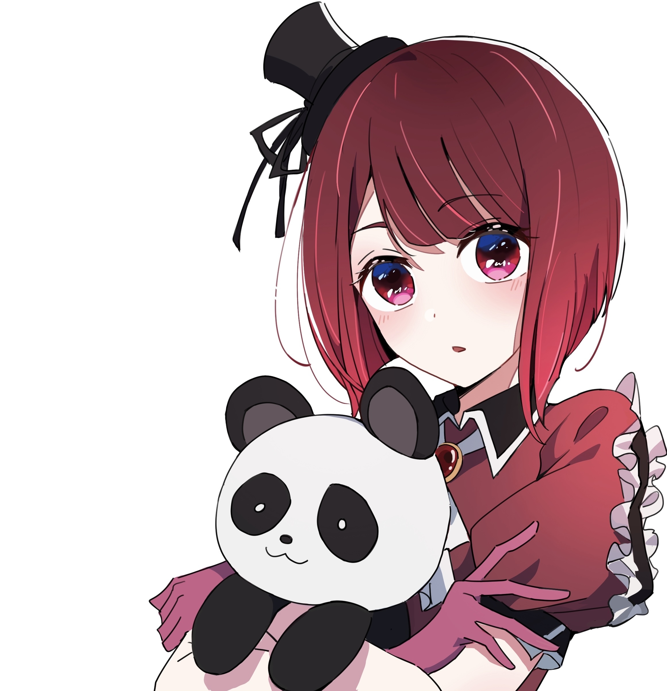 The Big ImageBoard (TBIB) - 1girl absurdres arima kana black headwear blush bob cut chinese ...