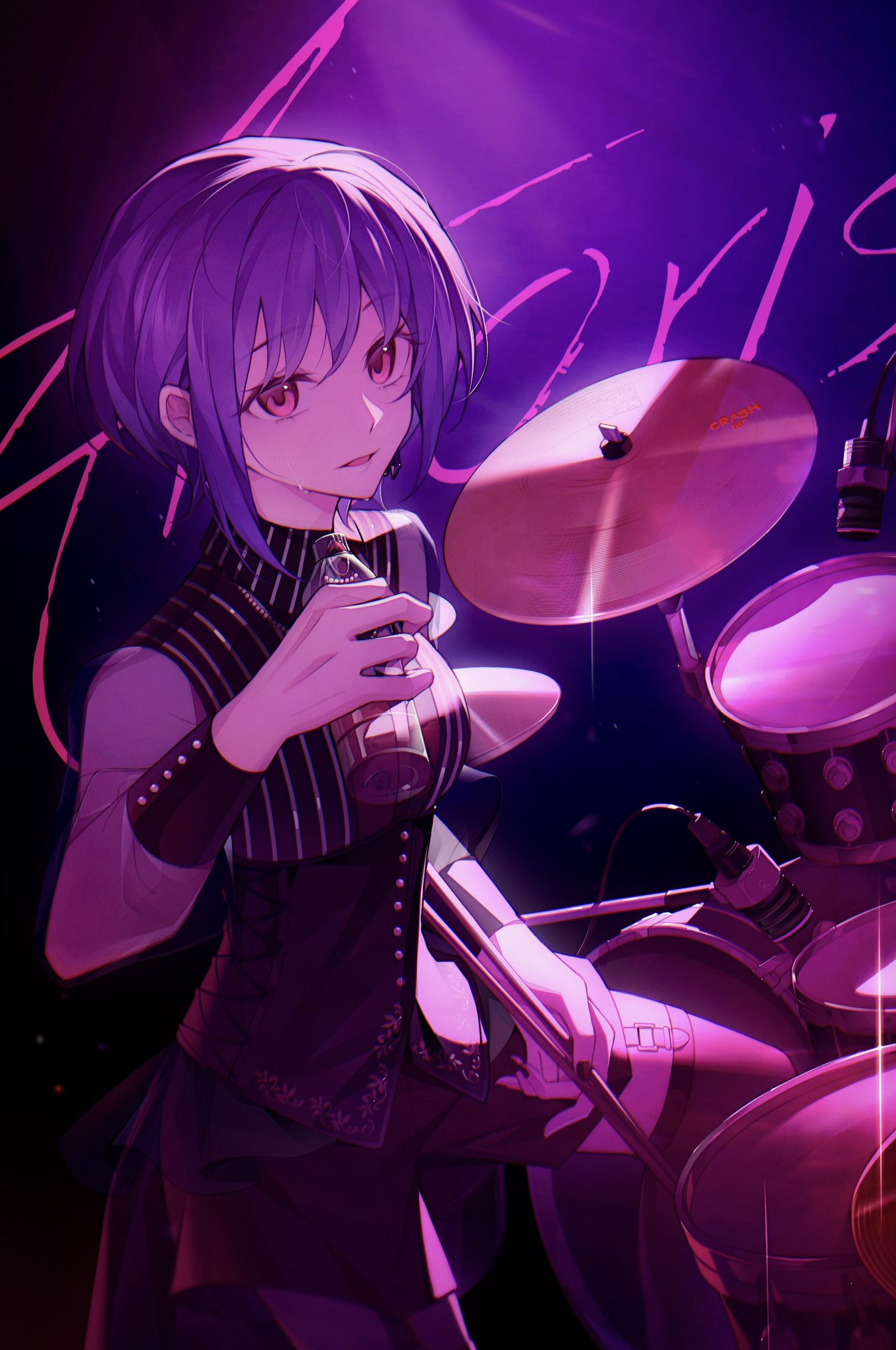 The Big ImageBoard (TBIB) - 1girl bang dream! bang dream! it's mygo!!!!! black thighhighs black ...