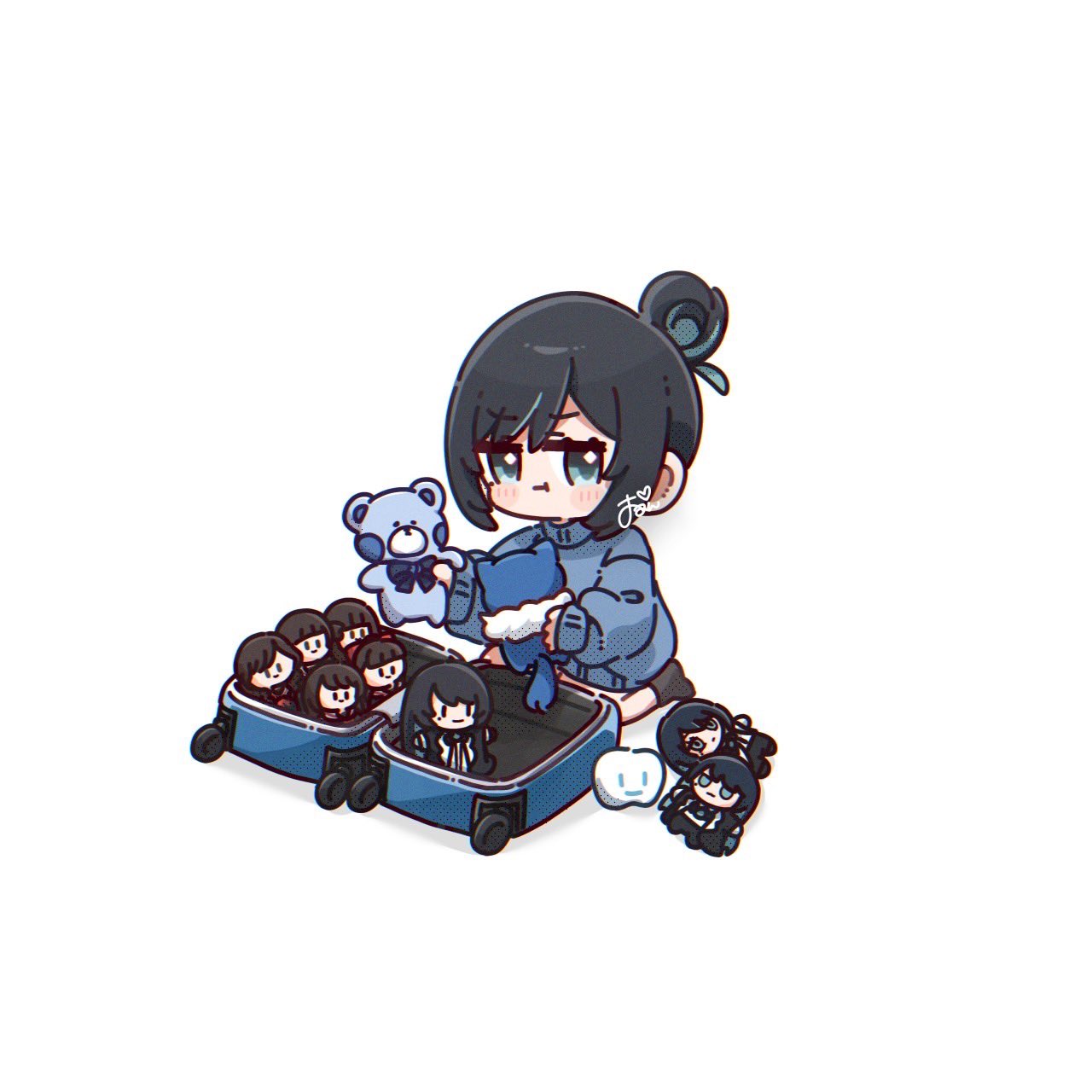 The Big ImageBoard (TBIB) - 1girl ado (utaite) adorozatorumary black ...