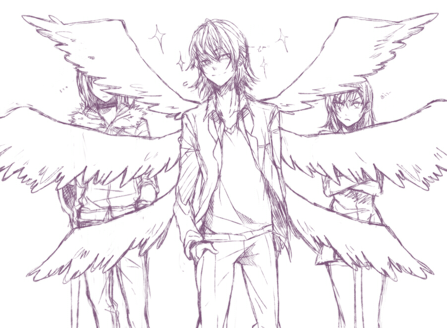 The Big ImageBoard (TBIB) - 1girl 2boys accelerator (toaru majutsu no ...