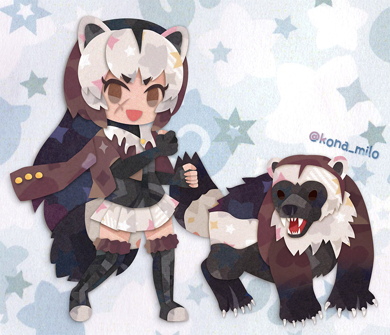 The Big ImageBoard (TBIB) - 1girl animal animal ears boots brown eyes ...