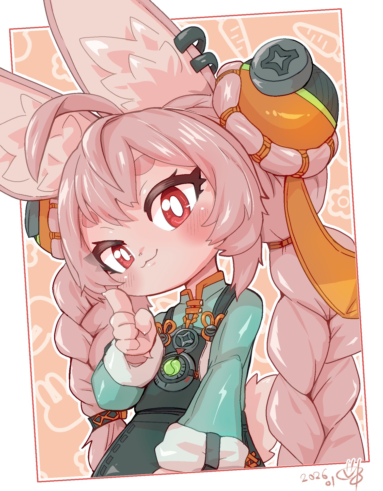 The Big ImageBoard (TBIB) - 1girl :3 ahoge animal ear fluff animal ear ...