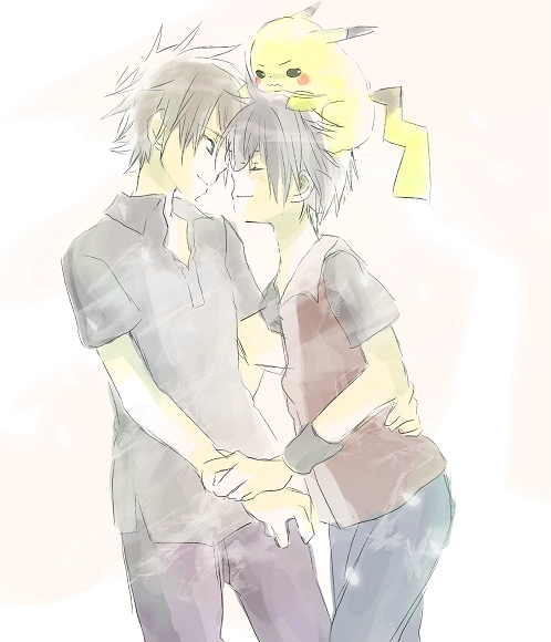 The Big ImageBoard (TBIB) - 2boys artist request blue oak male focus ...