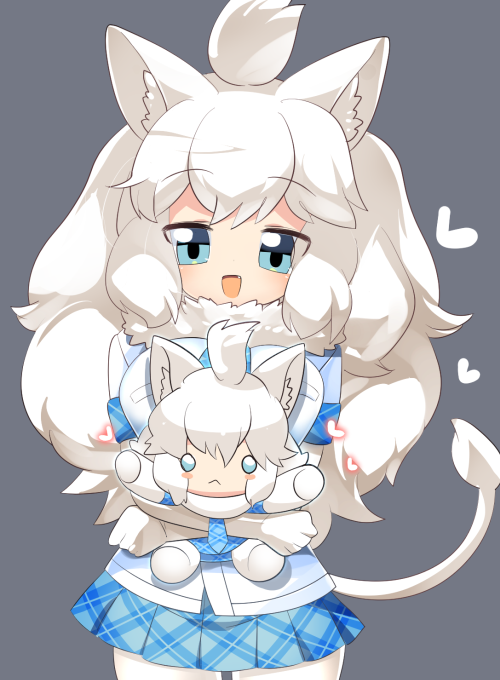 The Big ImageBoard (TBIB) - 1girl animal ear fluff animal ears big hair ...
