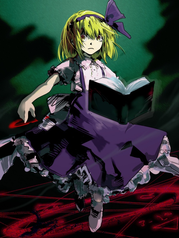 The Big ImageBoard (TBIB) - 1girl alice margatroid alice margatroid (pc-98) blonde hair book ...