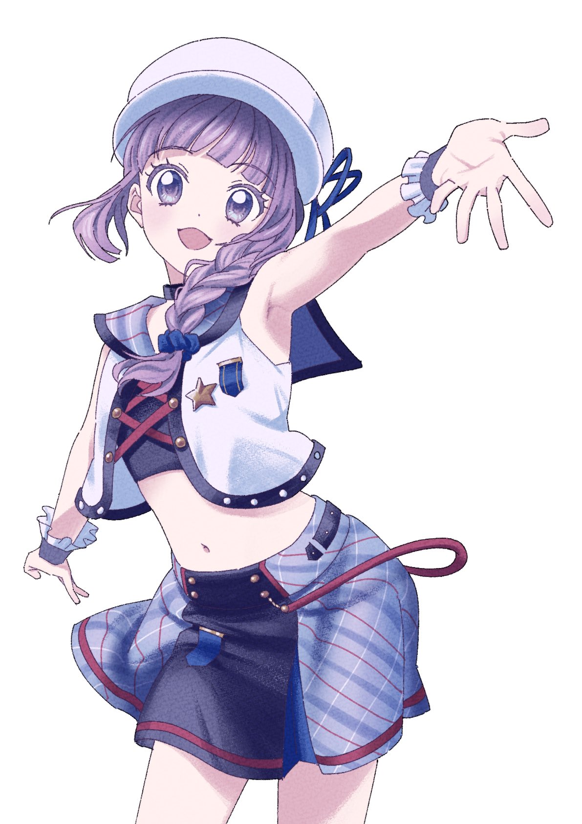 The Big ImageBoard (TBIB) - 1girl 6 raboshi :d aikatsu! aikatsu! (series) arm up armpits bare ...