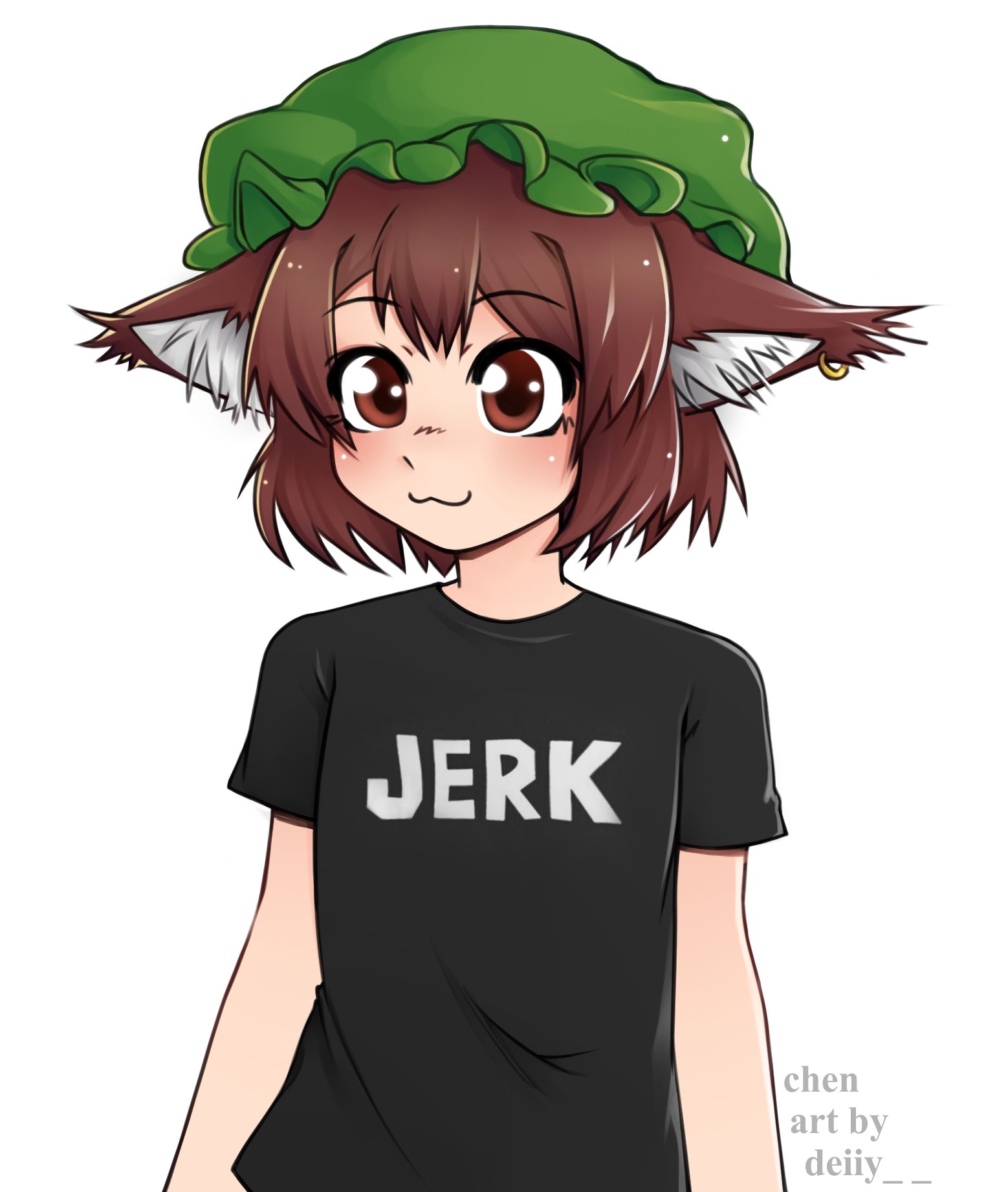 The Big ImageBoard (TBIB) - 1girl :3 alternate costume animal ear fluff animal ear piercing ...