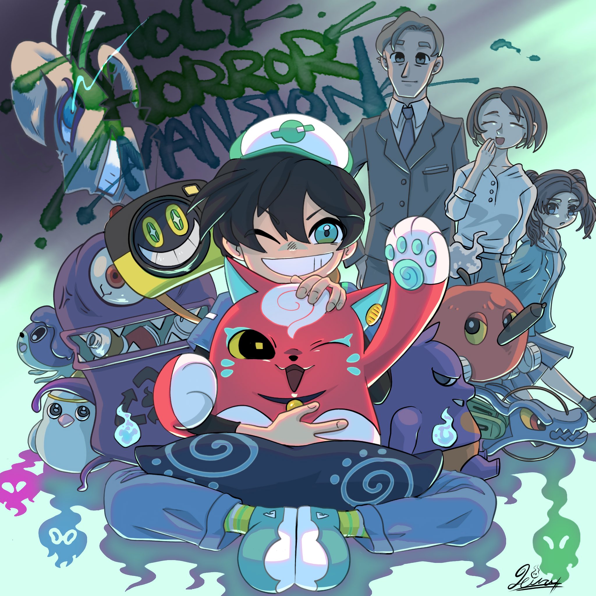 The Big ImageBoard (TBIB) - anthro apple black hair camera clothing ...