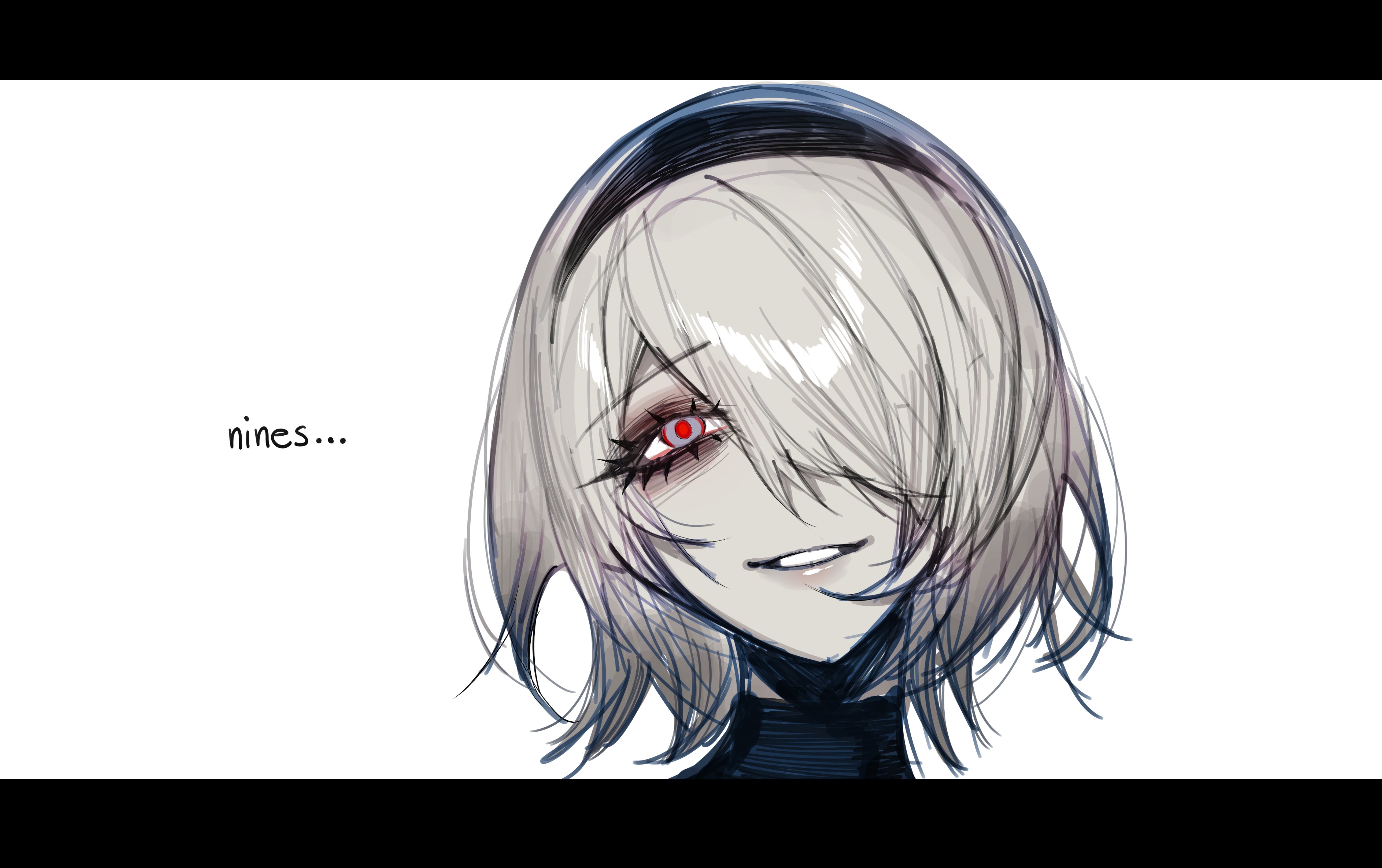The Big ImageBoard (TBIB) - 1girl 2b (nier:automata) absurdres black ...