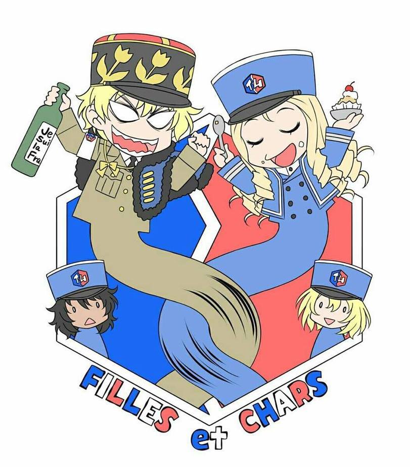 The Big ImageBoard (TBIB) - 4girls andou (girls und panzer) asparagus ...