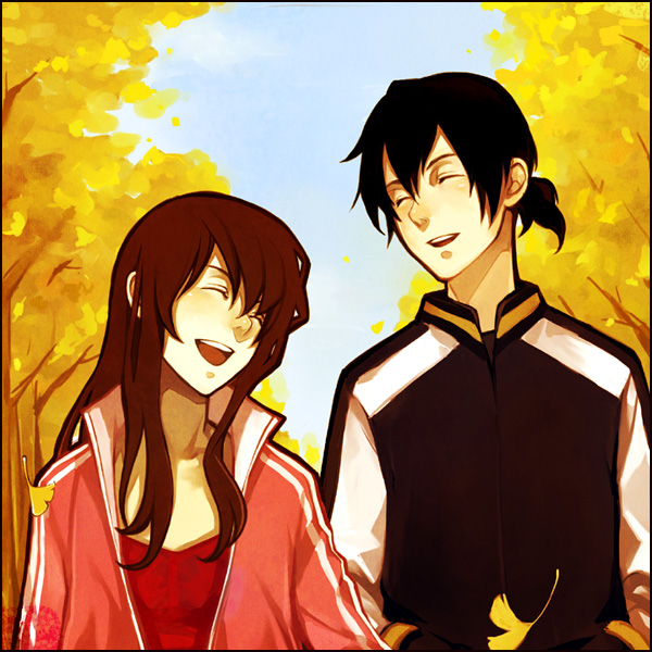 The Big ImageBoard (TBIB) - 1boy 1girl arita shion birdy cephon altera ...