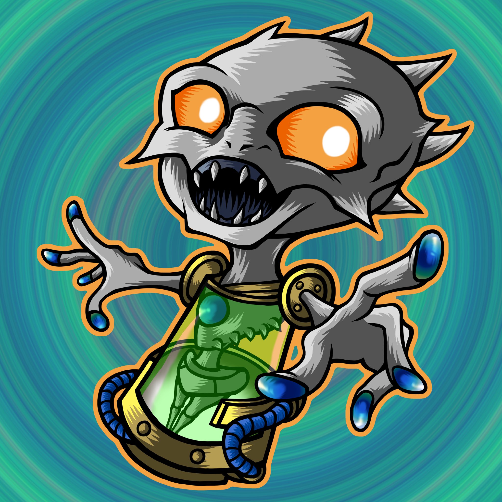 The Big ImageBoard (TBIB) - alien alien hypno armor chibi duel monster ...