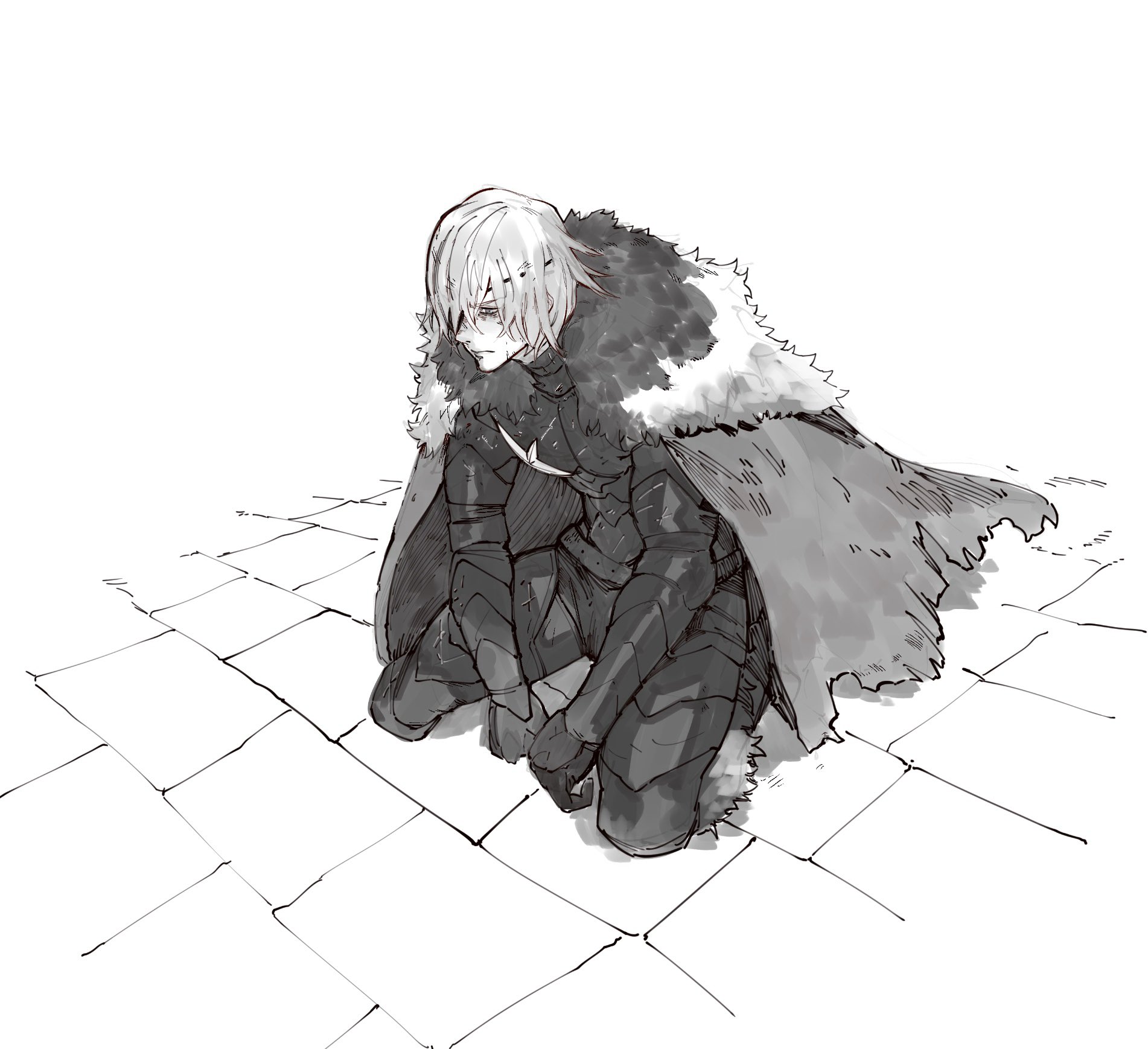 The Big ImageBoard (TBIB) - 1boy armor bags under eyes boots ...