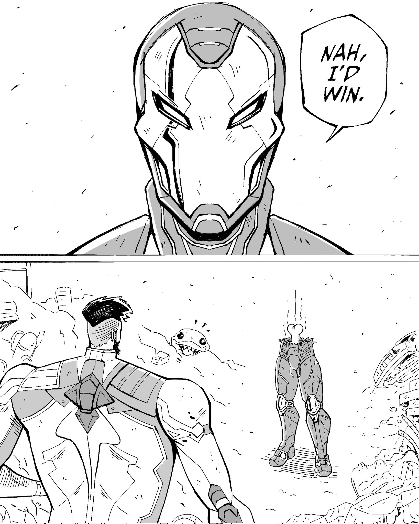 The Big ImageBoard (TBIB) - animification arc reactor armor avengers (series) black hair ...