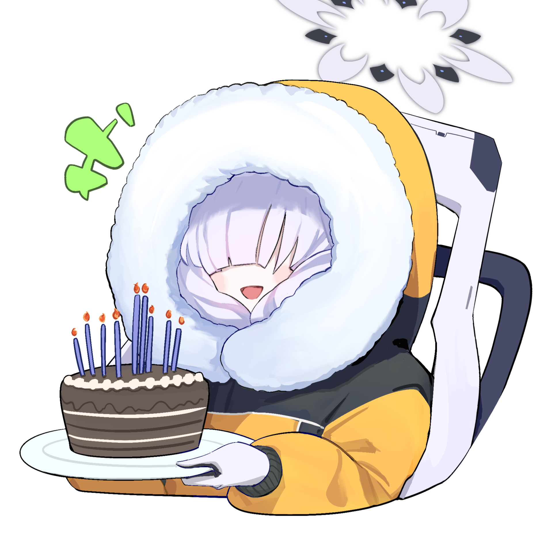 The Big ImageBoard (TBIB) - +++ 1girl birthday cake blue archive blunt ...