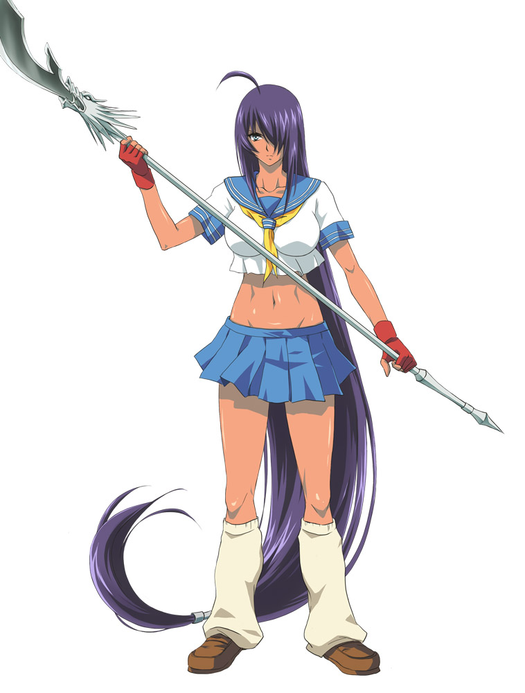 The Big Imageboard Tbib 1girl Absurdly Long Hair Breasts Ikkitousen