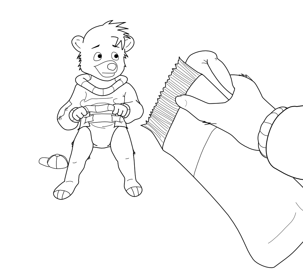 The Big Imageboard Tbib Anthro Bear Clean Diaper Clothed Clothing Diaper Discarded Clothing