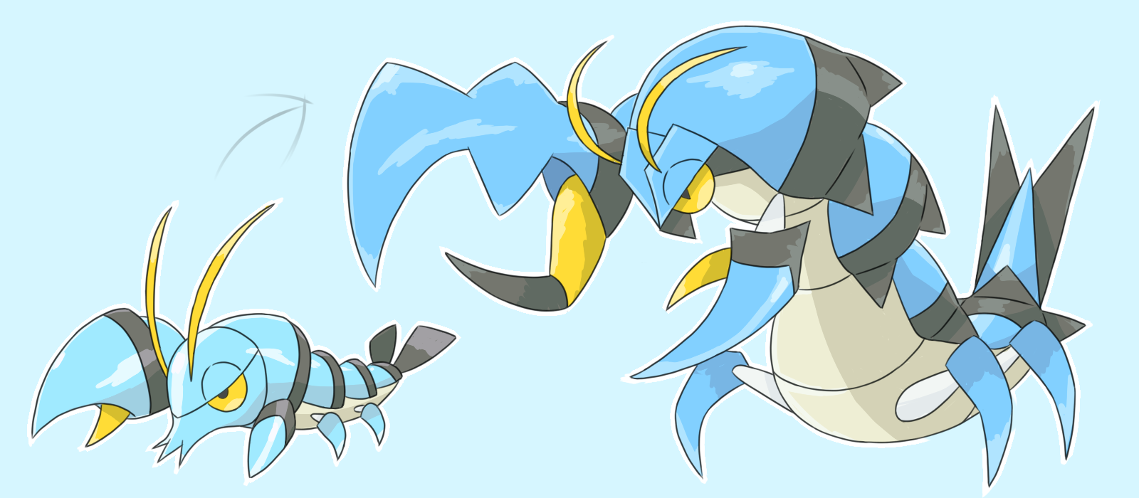The Big ImageBoard (TBIB) - clauncher evolution fakemon pistol shrimp ...