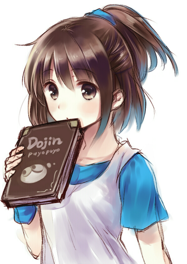 The Big Imageboard Tbib Arle Nadja Bad Id Bad Pixiv Id Book Brown
