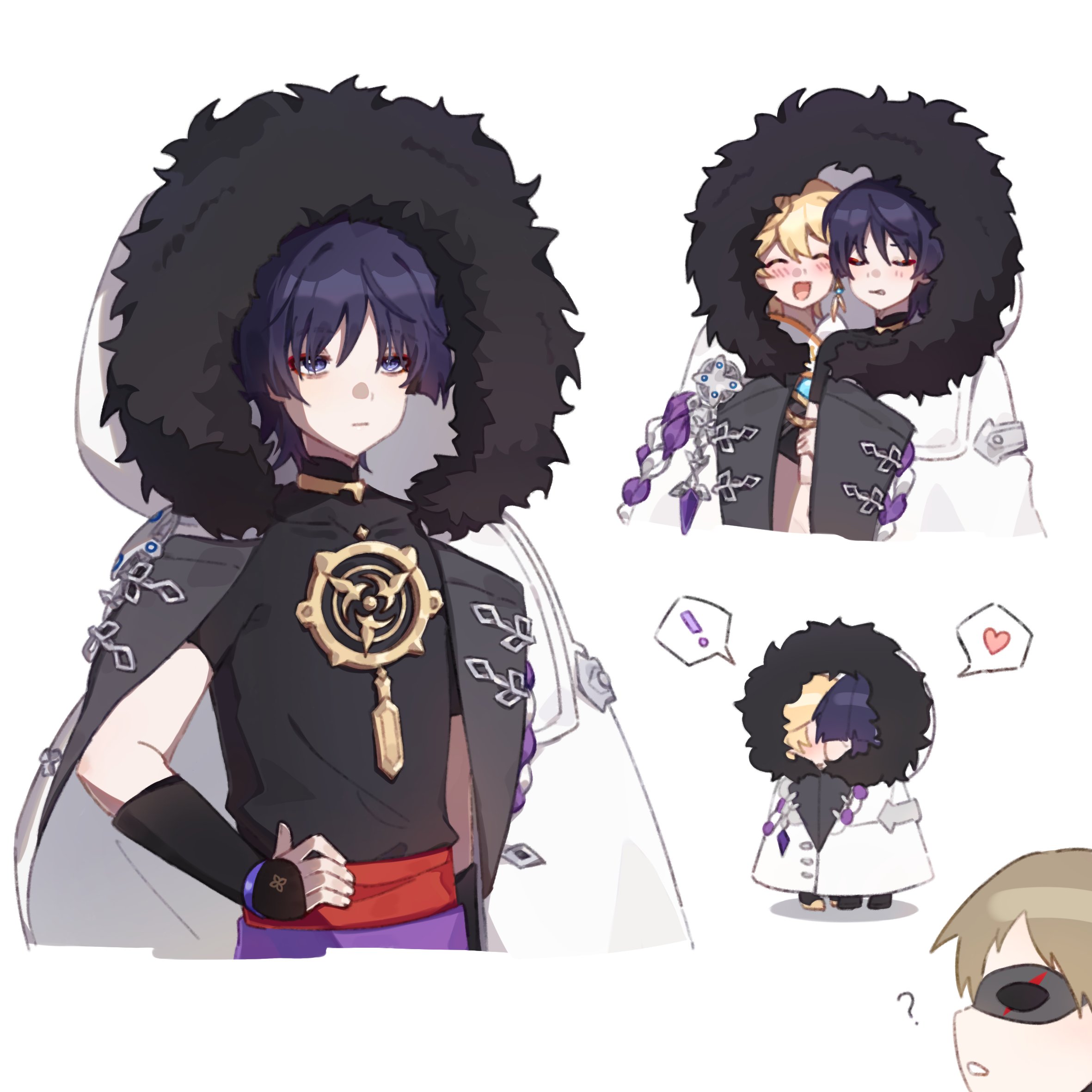 The Big ImageBoard (TBIB) - ! 3boys ? aether (genshin impact) ahoge ...