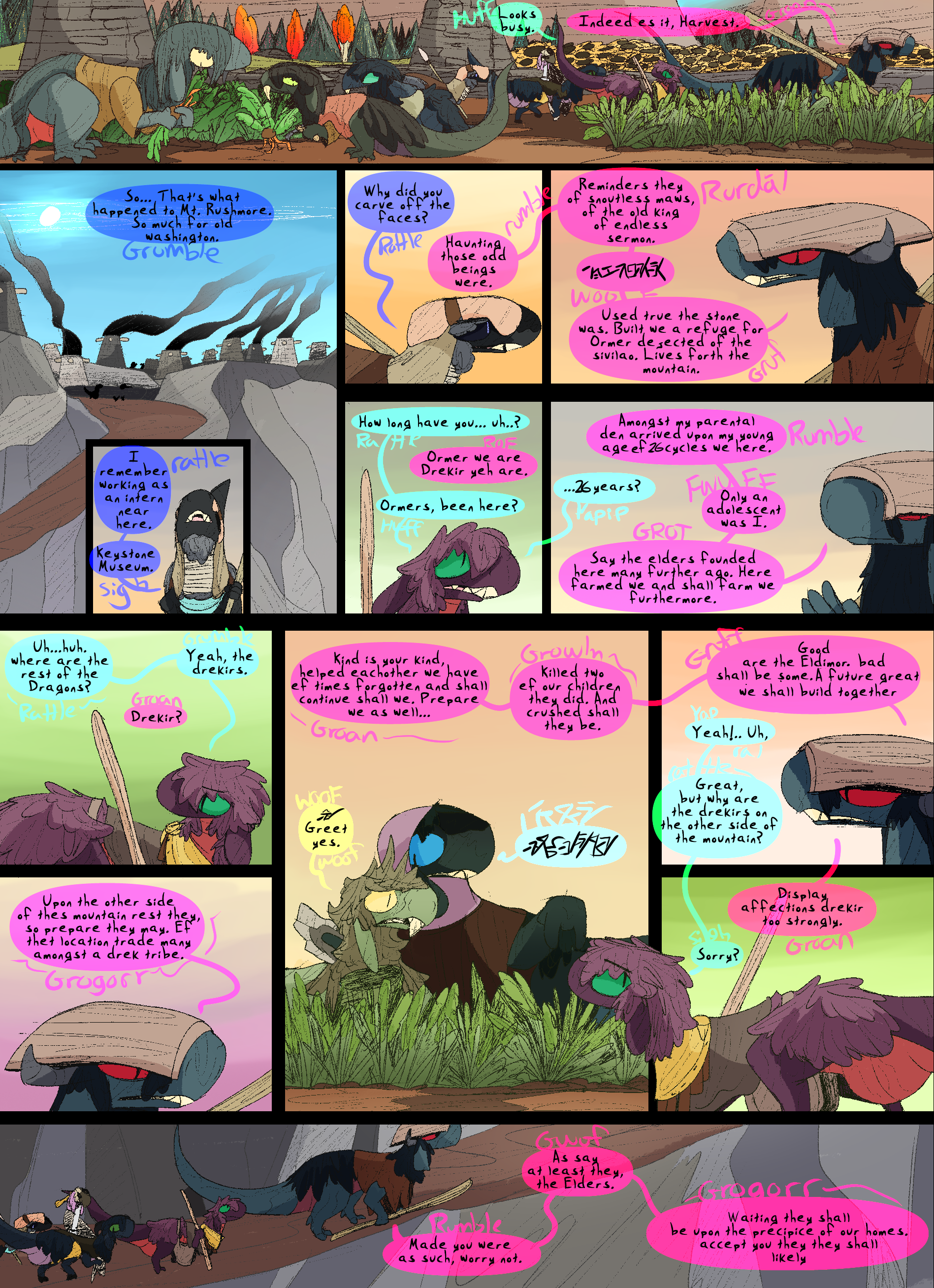 The Big ImageBoard (TBIB) - absurd res ambiguous gender comic dialogue dinosaur doerate ...