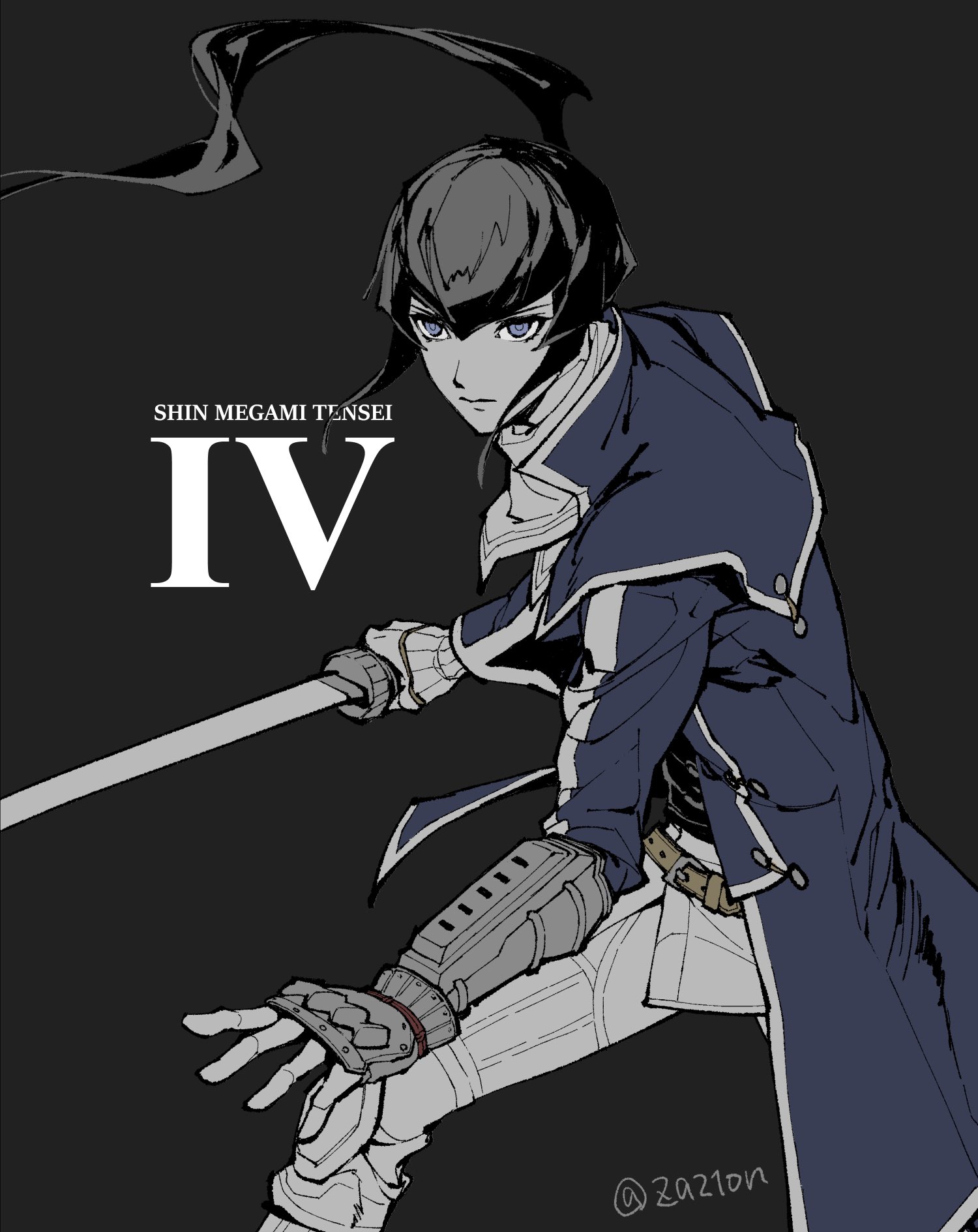 The Big ImageBoard (TBIB) - 1boy belt coat flynn (megami tensei ...