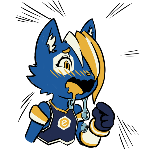 The Big Imageboard Tbib 11 Anthro Biped Blonde Eyebrows Blonde Hair Blue Body Blue Ears