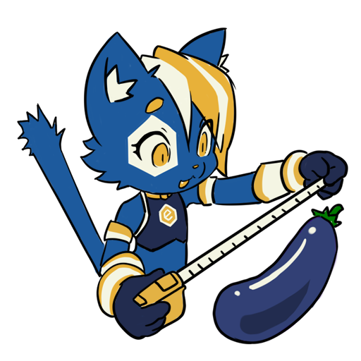 The Big ImageBoard (TBIB) - 1:1 anthro biped blonde eyebrows blonde hair blue body blue ears ...