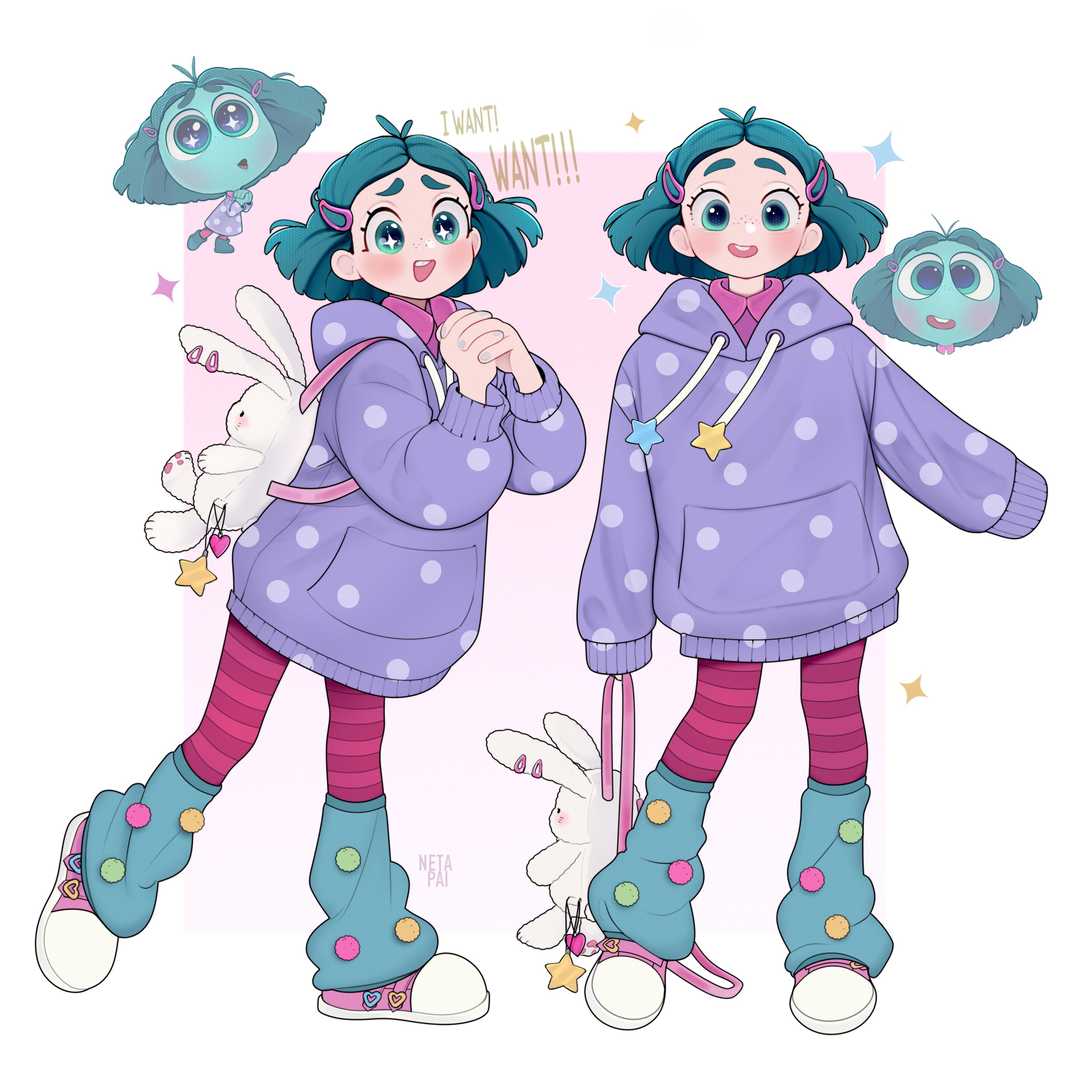 The Big ImageBoard (TBIB) - + + 2girls absurdres animal bag aqua eyes aqua hair backpack bag ...