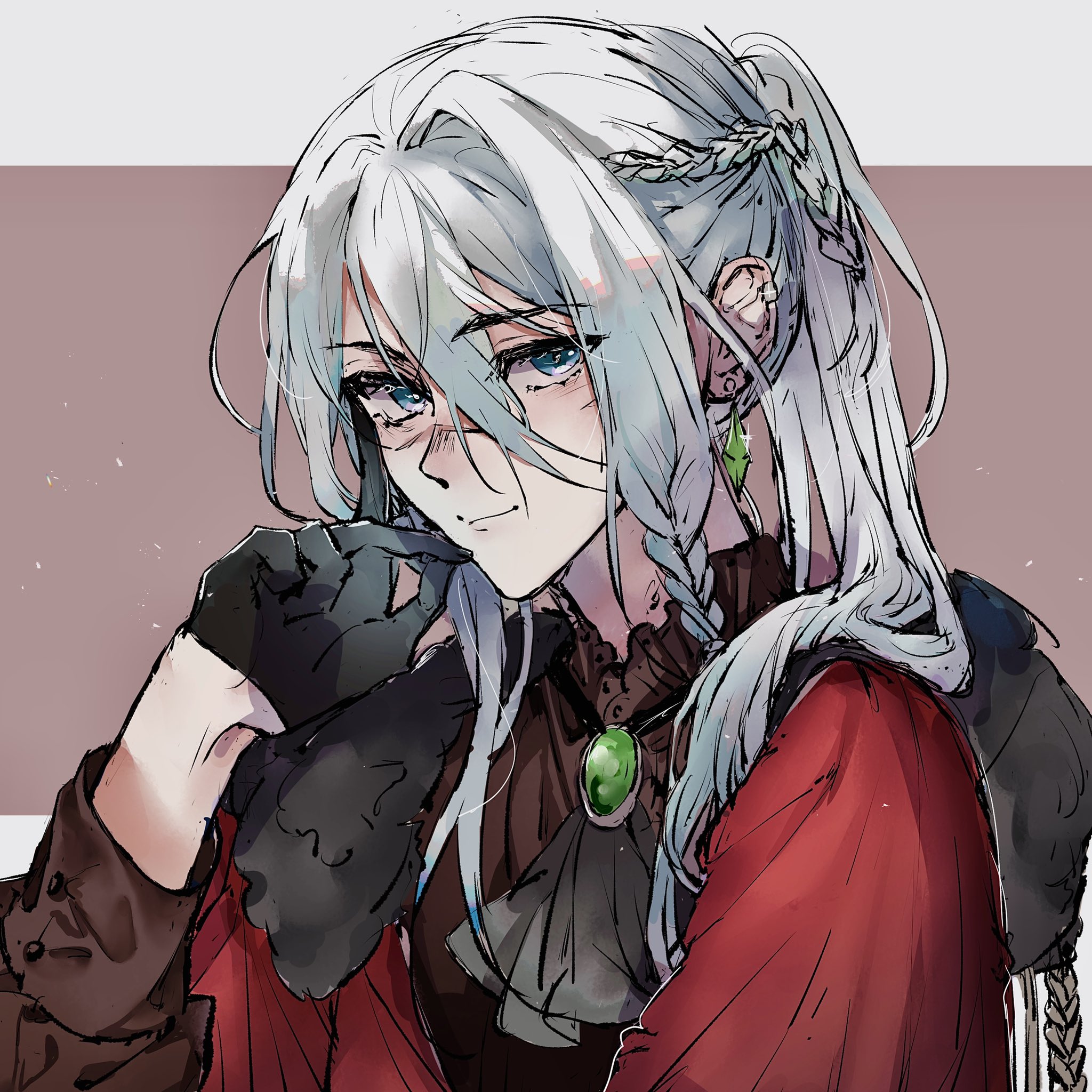 The Big ImageBoard (TBIB) - 1boy alternate eye color alternate hair color alternate universe ...