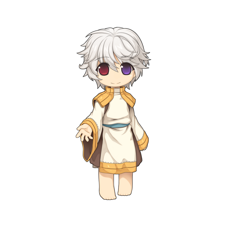 The Big ImageBoard (TBIB) - 1boy barefoot brown skirt chibi chibi only ...