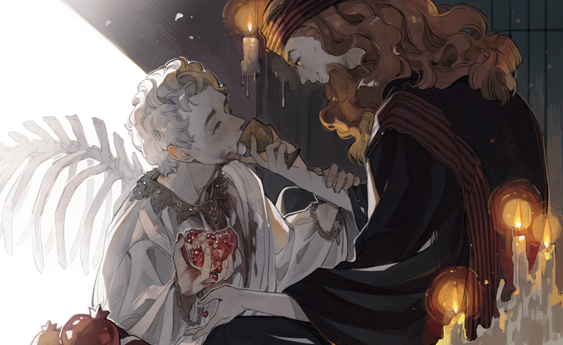 The Big ImageBoard (TBIB) - 2boys angel aziraphale (good omens) black ...