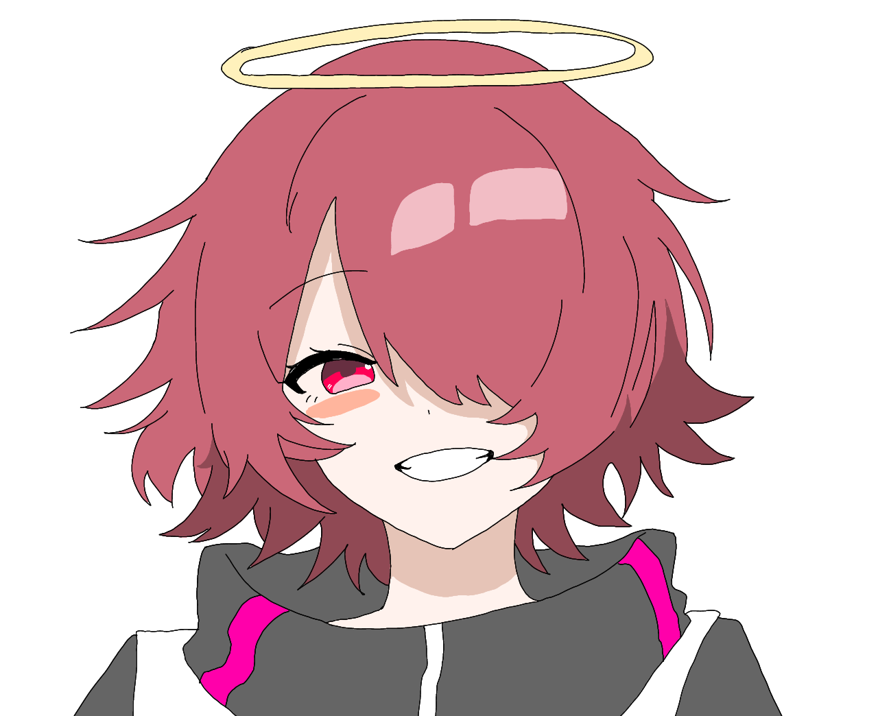 The Big ImageBoard (TBIB) - 1girl arknights blush stickers exusiai ...