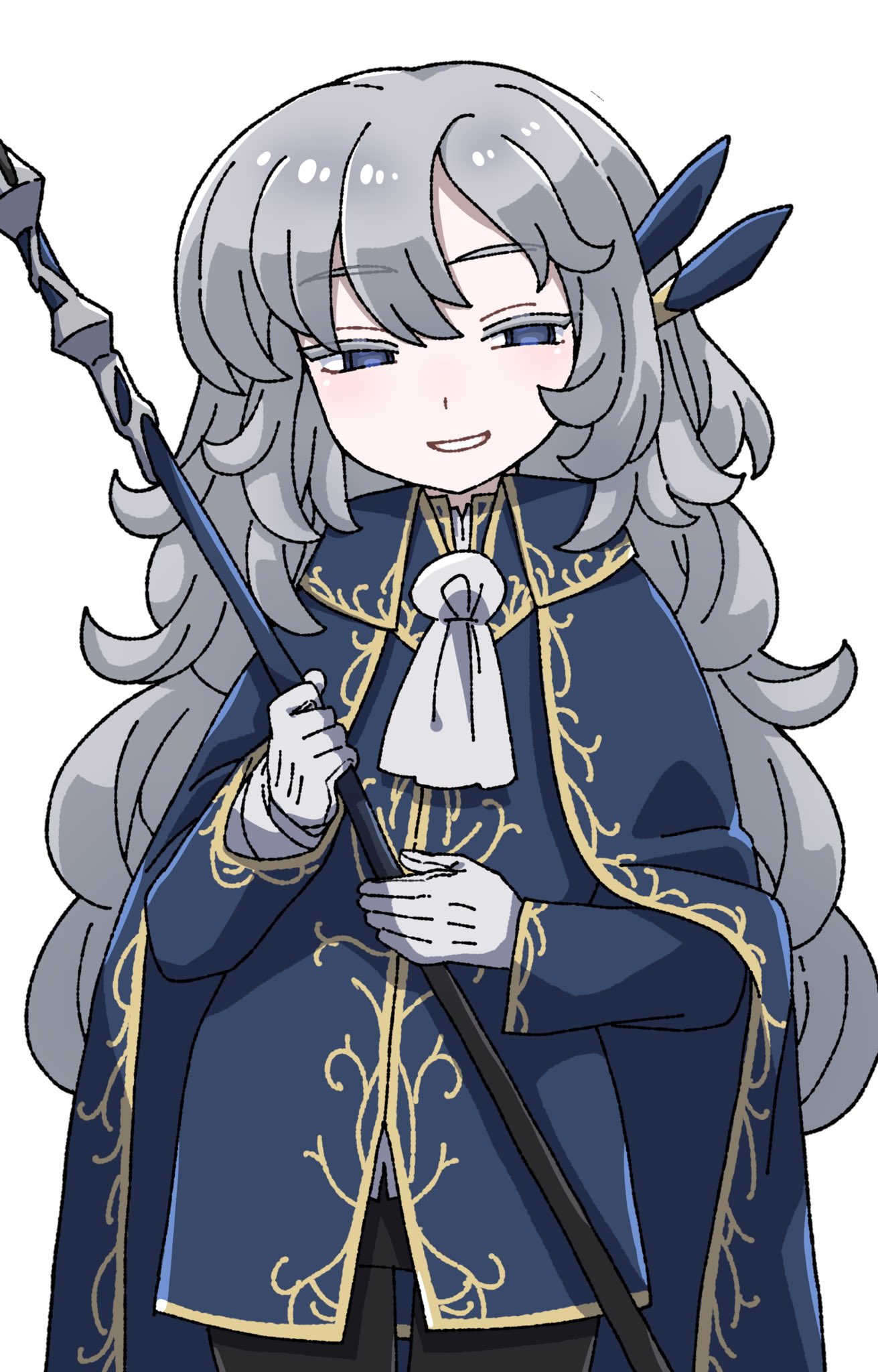 The Big ImageBoard (TBIB) - 1boy argalia (project moon) ascot blue cape ...