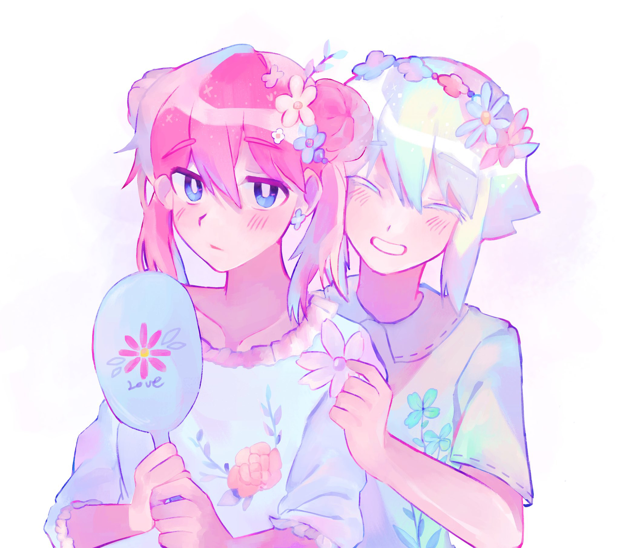 The Big ImageBoard (TBIB) - 1boy 1girl ^ ^ adjusting another's clothes alternate costume ...