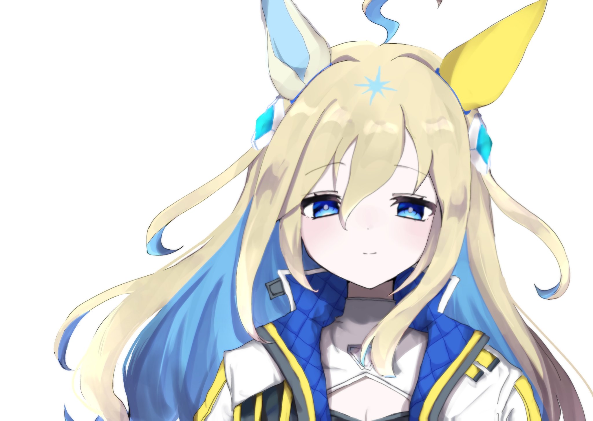 The Big ImageBoard (TBIB) - 1girl animal ears blonde hair blue eyes ...