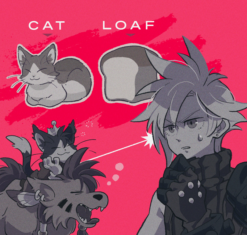 The Big ImageBoard (TBIB) - 1boy animal animal earrings animal on head armor beads black fur ...